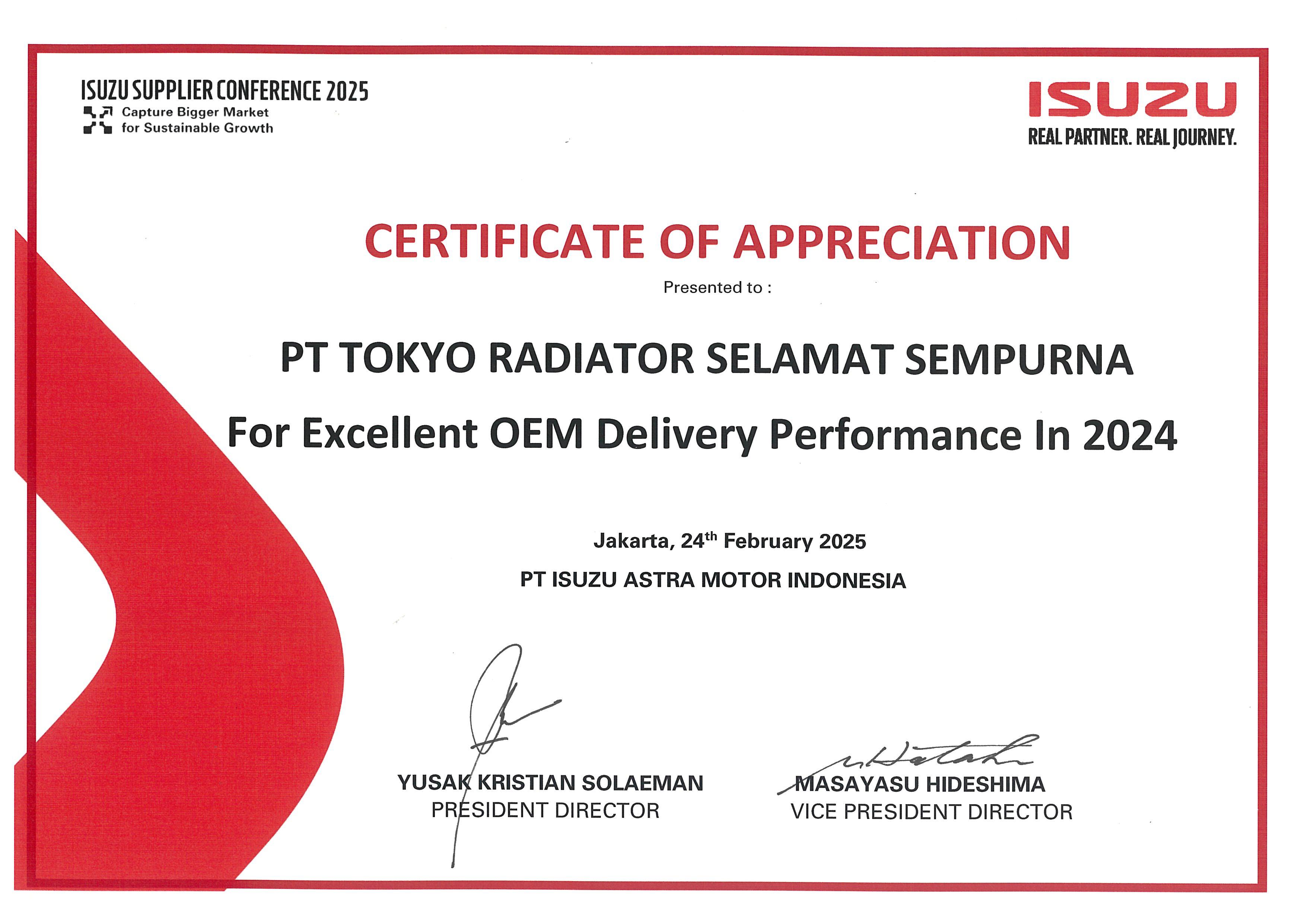 PT Selamat Sempurna Tbk